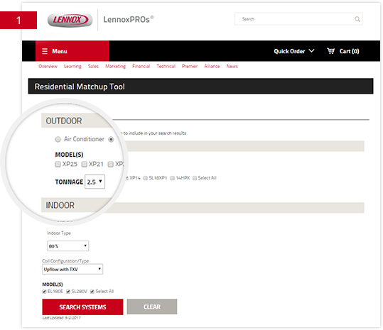 AHRI Matchup Tool Information | LennoxPROs.com