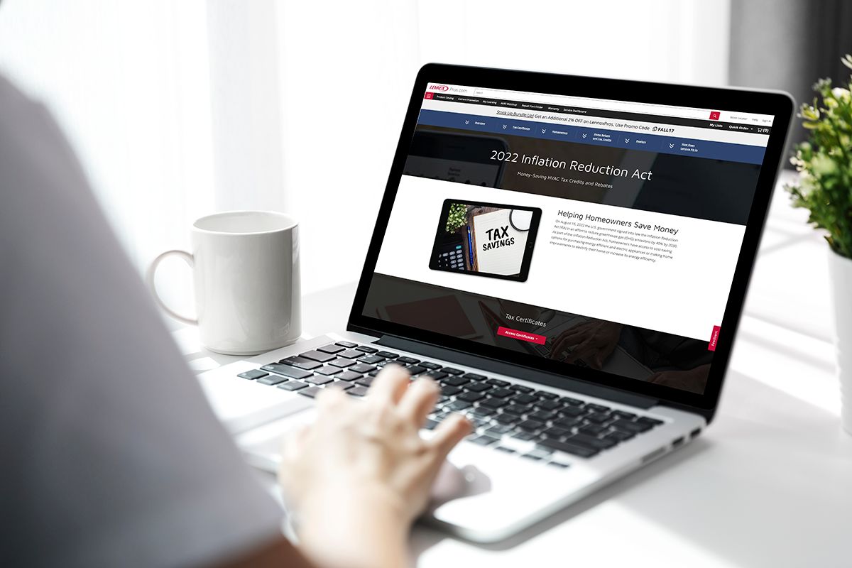 HVAC Federal Tax Credits & Rebates | LennoxPROs.com